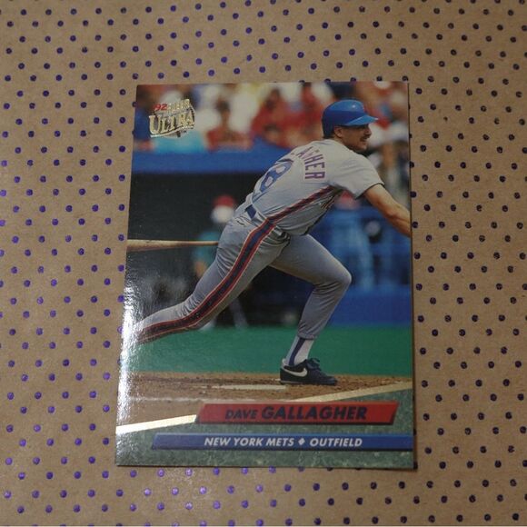 MLB | Toys | Dave Gallagher 53 Baseball Card | Poshmark